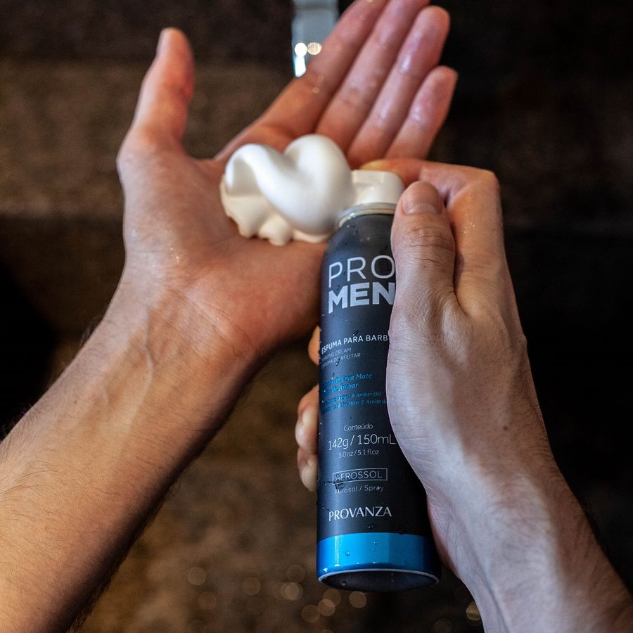 Espuma de Barbear Pro Men 150mL Provanza - Provanza